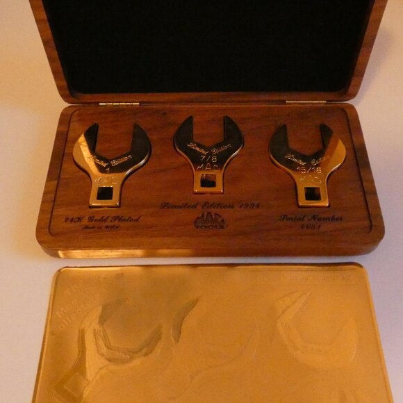 Mac Tools | Other | New Mac Tools 24k Gold Plated 994 Limited Edition 3 ...